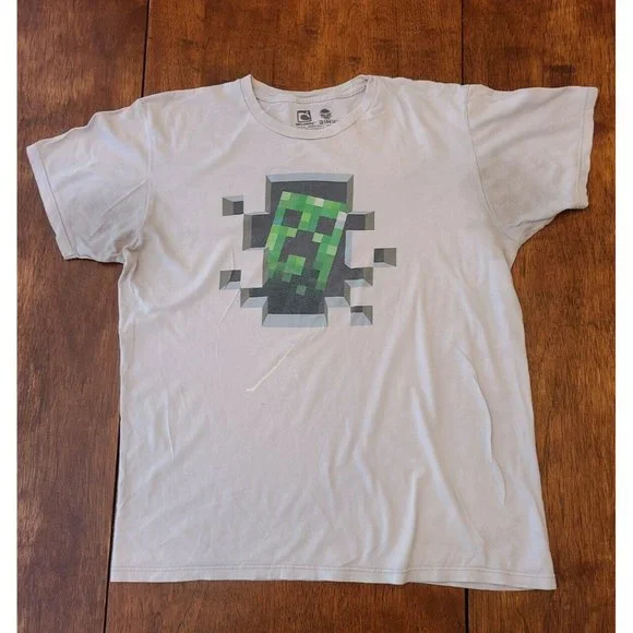 Creeper Shirt Minecraft Boys' Alex And Steve Among Creepers Long-sleeve ...